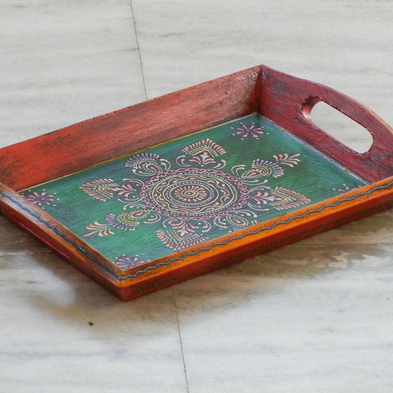 Painted Tray - Etsy