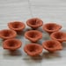 Clay Diya Pot Diwali Diya Clay Oil Lamp Indian Diya Wick - Etsy