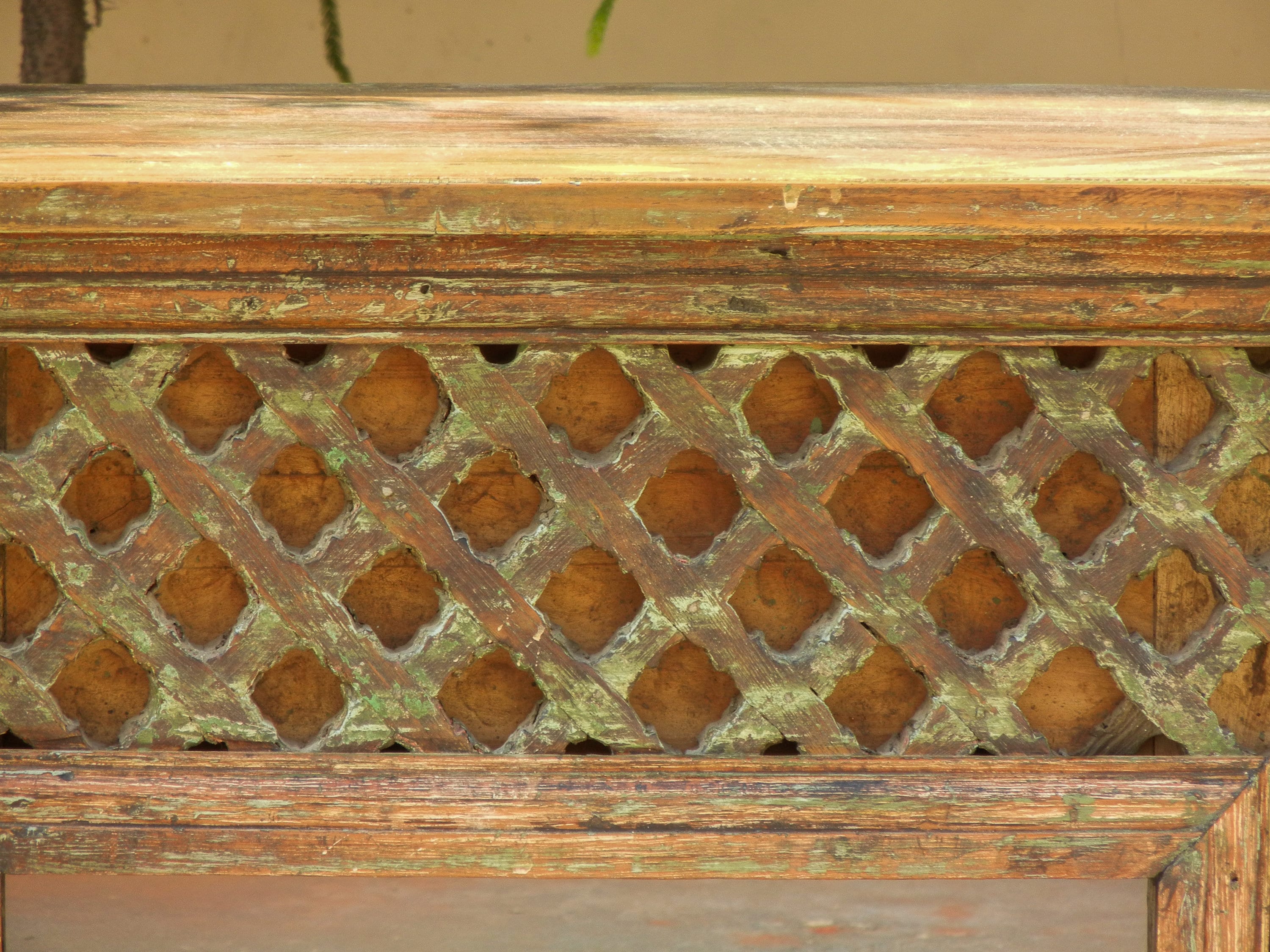 Wooden Distressed Coffee Table Rustic Bench Hand Carved | Etsy