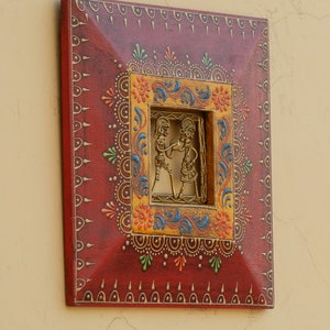 Wooden and Brass Wall Decor Wall Hanging Wall Art Handmade | Etsy