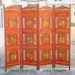 Wooden Indian Painted Screen, Room Divider, Partition Panel, Ethnic ...