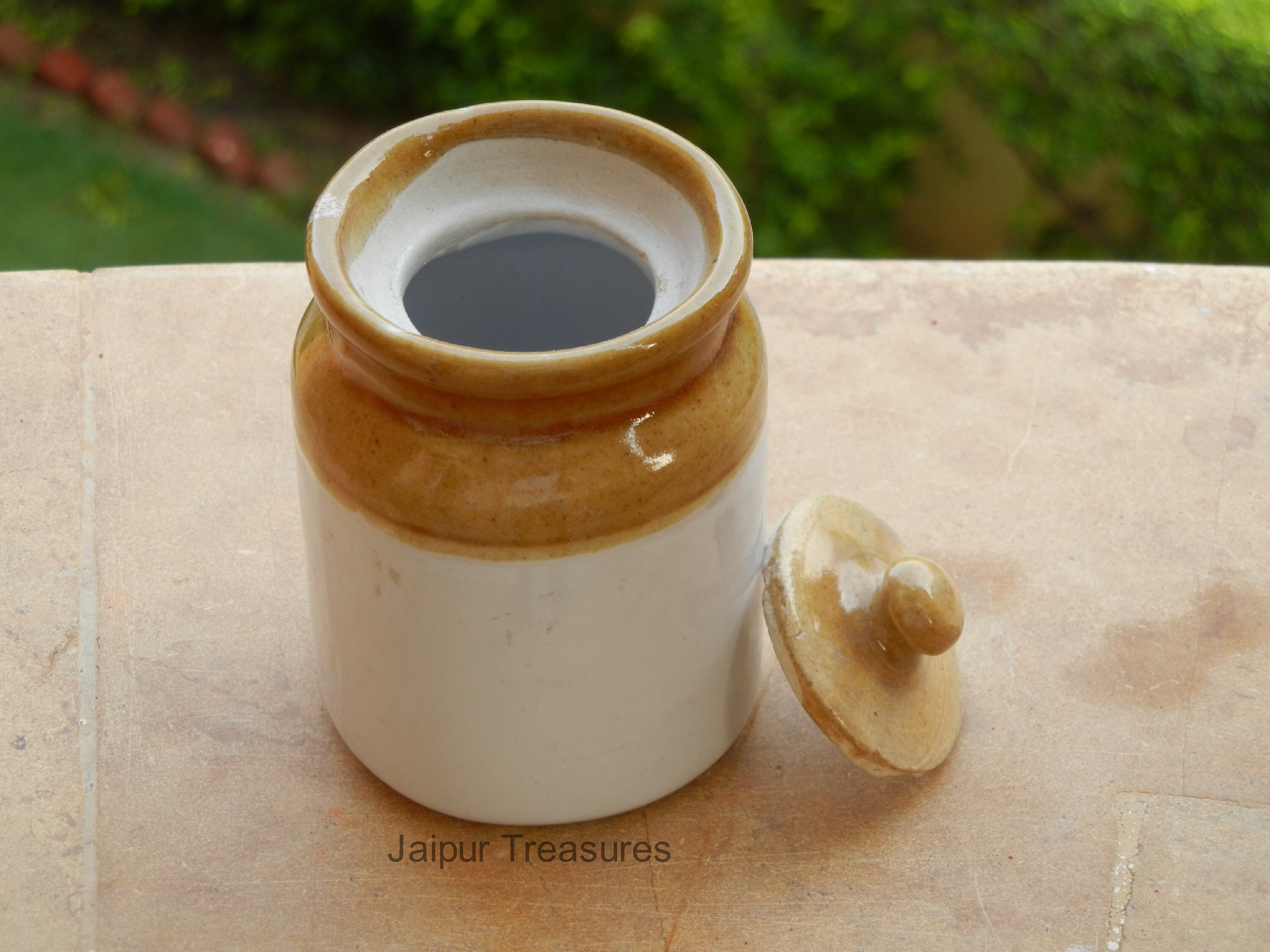 Ceramic Handmade Indian Pickle Jar Achaar Barni Container - Etsy