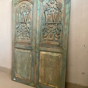 Wooden Distressed Door Style Wall Decor, Wall Panel, Wall Hanging ...