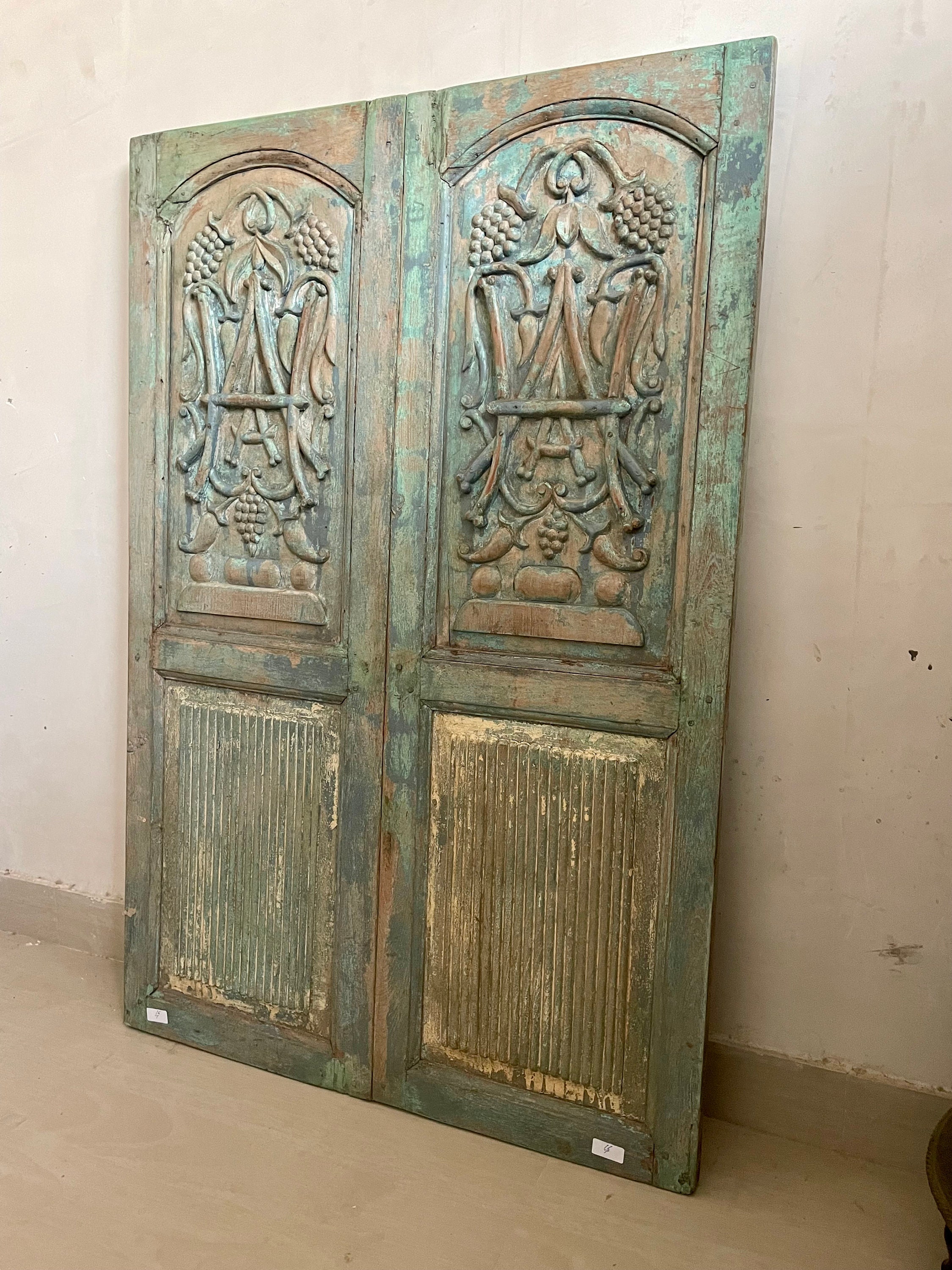 Wooden Distressed Door Style Wall Decor Wall Panel Wall | Etsy