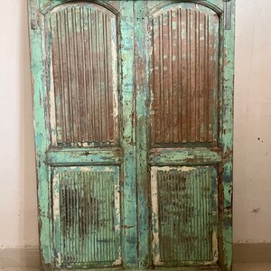 Wooden Distressed Door Style Wall Decor, Wall Panel, Wall Hanging ...