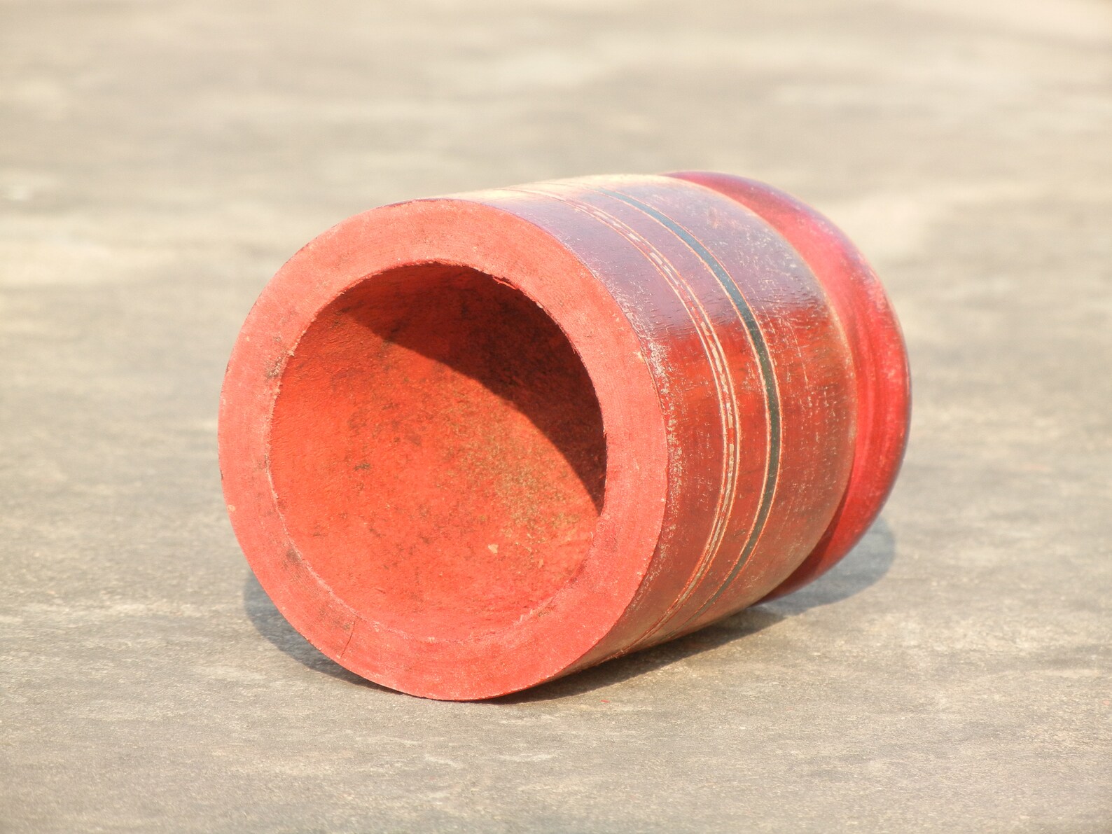 Vintage Old Wooden Mortar and Pestel, Okhal, Moosal, Moosali ...