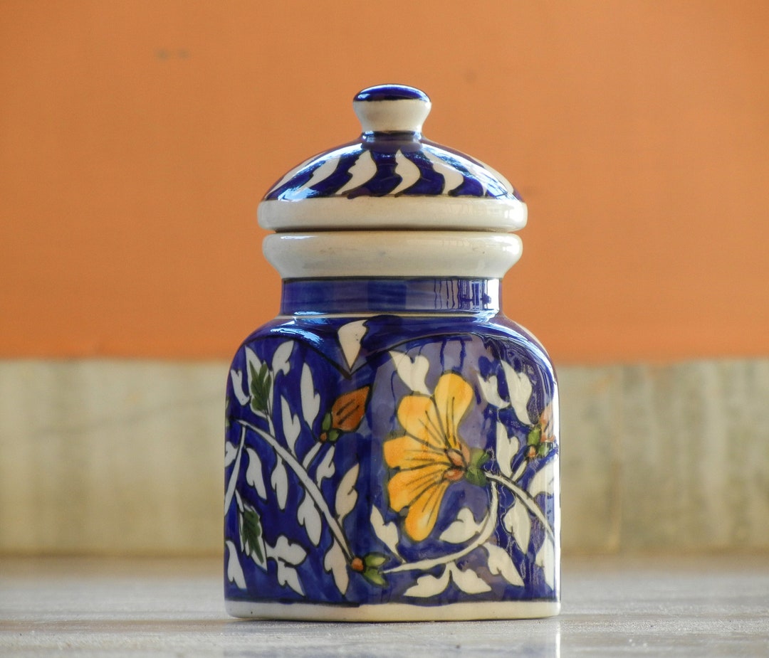 Ceramic Pickle Jar, Achaar Barni, Sauce Jar, Container, Canister ...