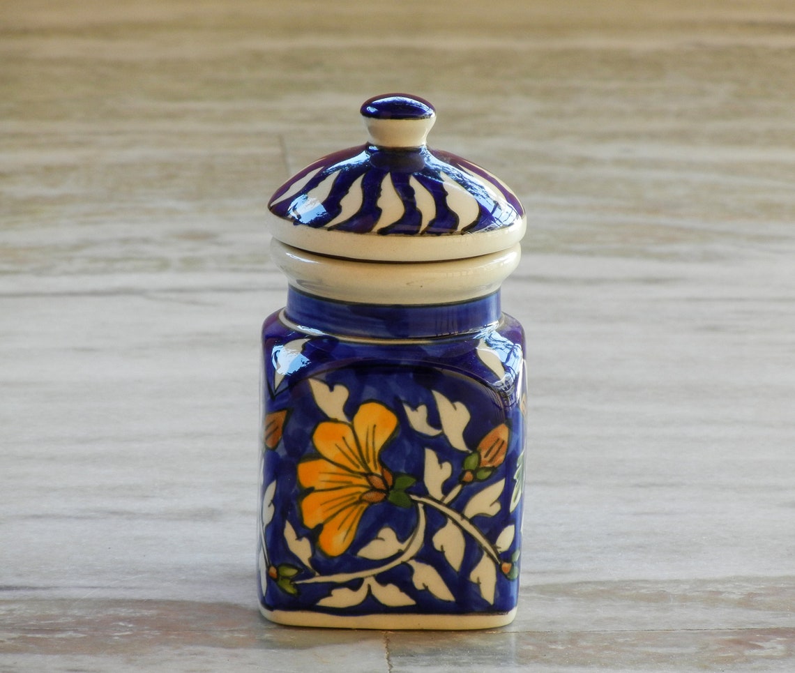Ceramic Pickle Jar Achaar Barni Sauce Jar Container | Etsy