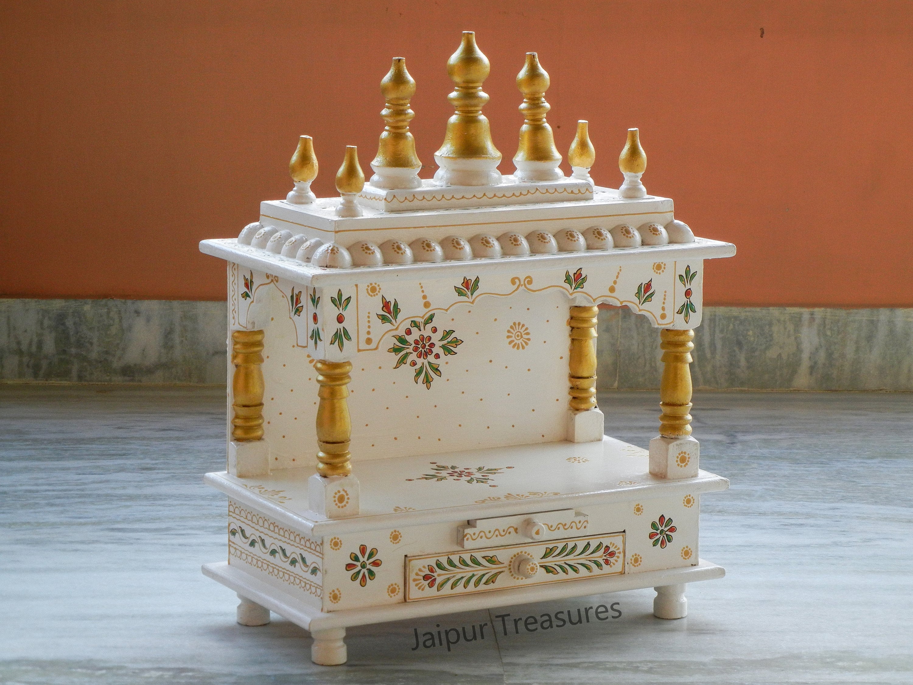 Wooden Home Temple Mandir Pooja Ghar Mandapam for Worship | Etsy Australia