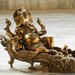 Brass Lord Ganesha on Singhasan Idol Statue Home Décor - Etsy