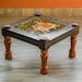 Wooden Pidha Chair, Pouffe, Ottoman, Low Seat, Stool, Footstool, Chair ...