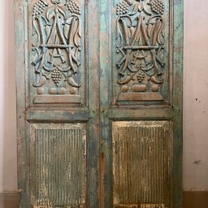 Wooden Distressed Door Style Wall Decor, Wall Panel, Wall Hanging ...