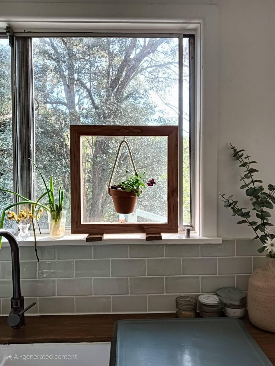 Hanging Plant Frame - Etsy