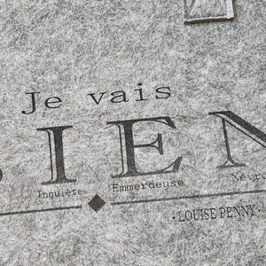 Laser Engraved Felt Tote Bag, Felt Tote Bag, Personalized Felt Tote Bad ...