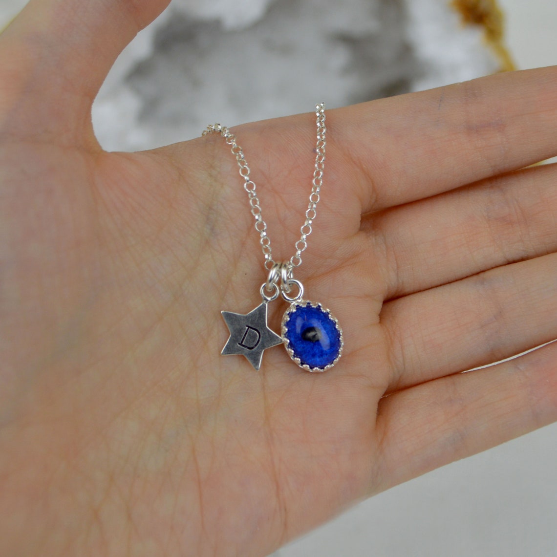 Genuine Shooting Star Necklace 925. Sterling Silver Star | Etsy