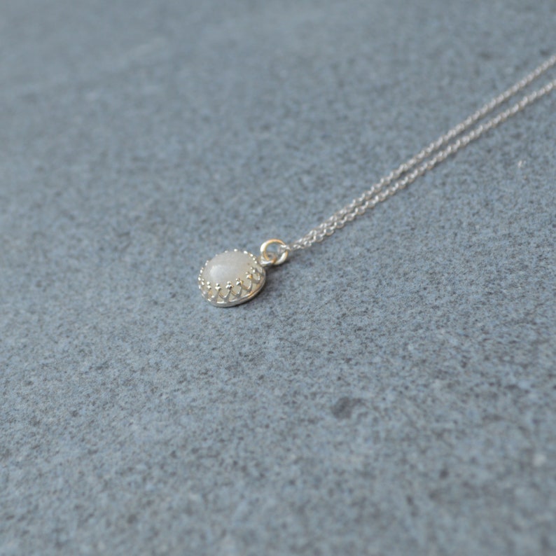 Genuine Real Moon Dust Princess Necklace - 925. Sterling Silver - Moon ...