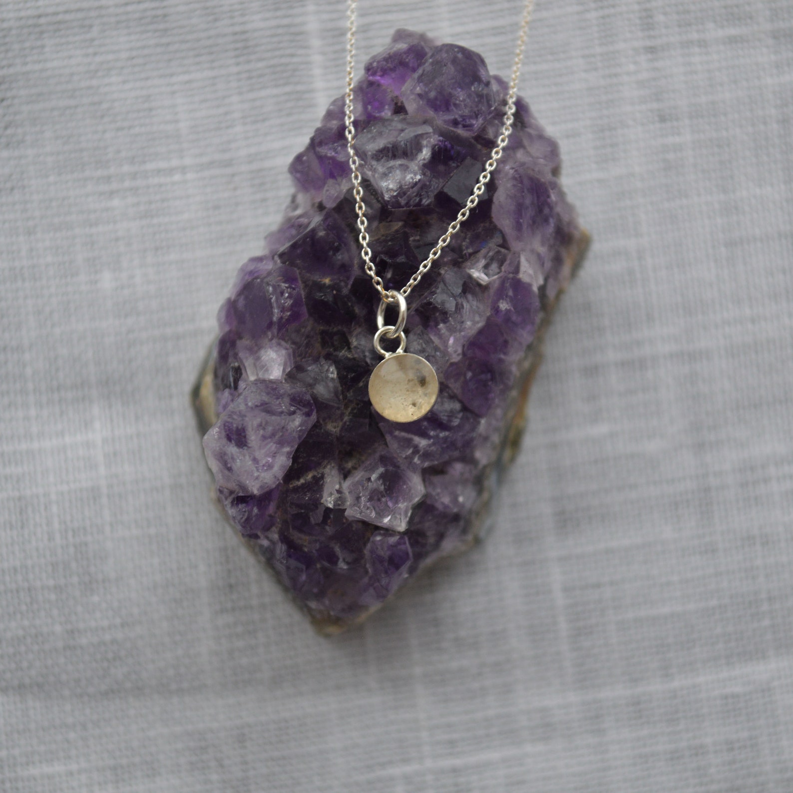 Genuine Real Moon Dust Necklace 925. Sterling Silver Moon - Etsy