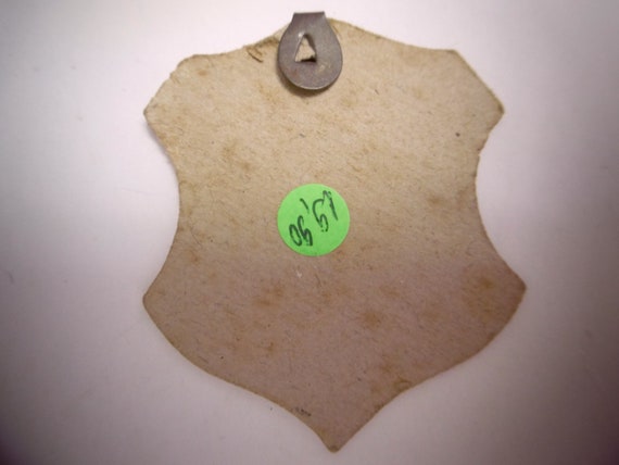 Antique medallion (hard cardboard) anl. "Monument ina… - Gem