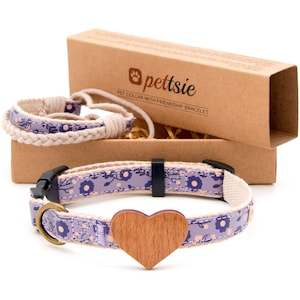 Pettsie Matching Dog Collar Friendship Bracelet and Bow Tie Durable Hemp for Extra Safety 2 Easy Adjustable Sizes Comfortable and Soft Etsy UK