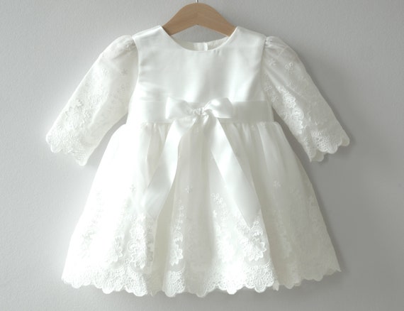 Miia With/without Bolero Christening Dress Festive Dress - Etsy