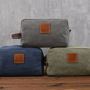 Personalized Toiletry Bag Men's Travel Case Custom Shaving Bag ...