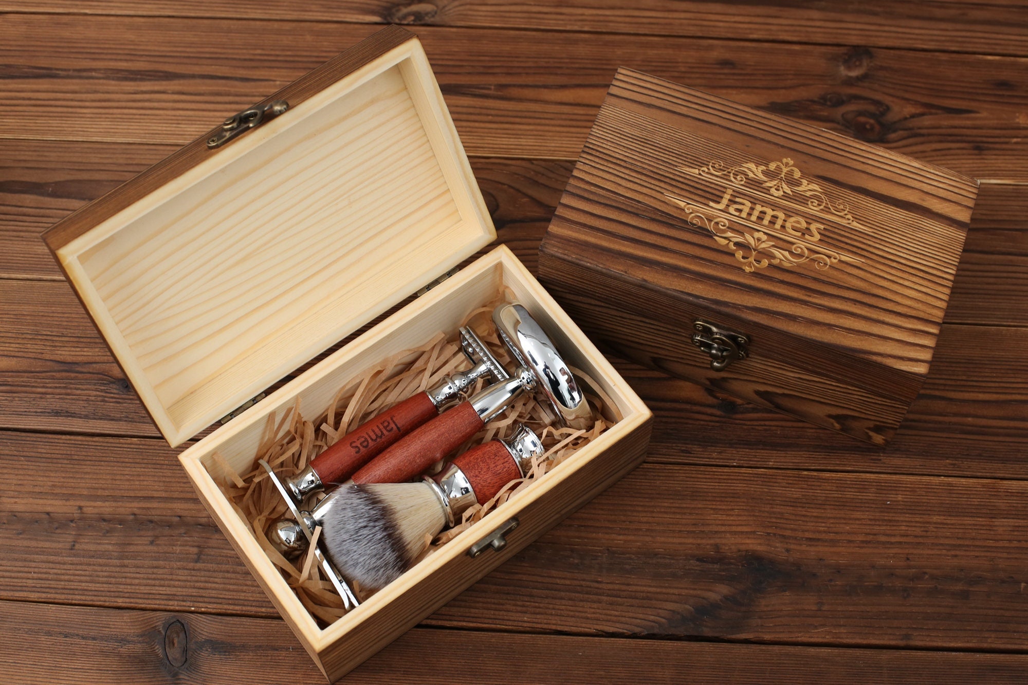 Personalized Groomsmen Gift Men's Shaving Kits Travel - Etsy