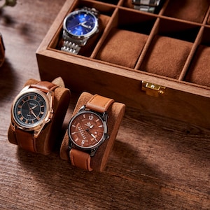 Custom Engraved Watch Box | Gift for Dad | Birthday Gift for Men ...