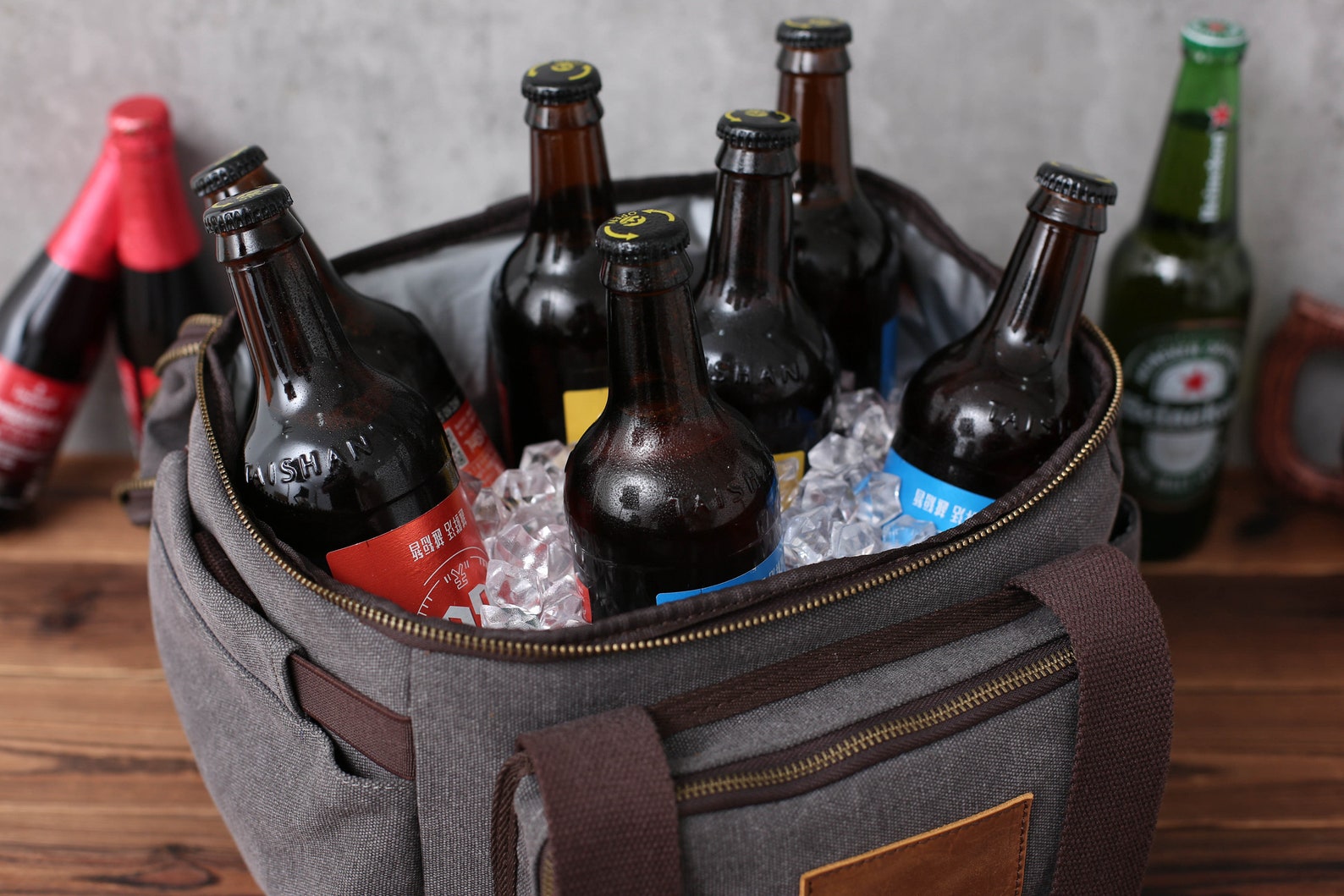 Personalized Groomsmen Cooler, Custom Beer Cooler, Monogrammed ...