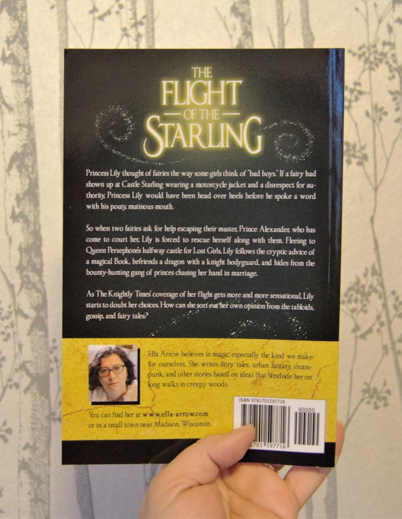 The Flight of the Starling, A Fairy Tale, Middle Grade Fantasy Book, Glossy Paperback Signed by ...