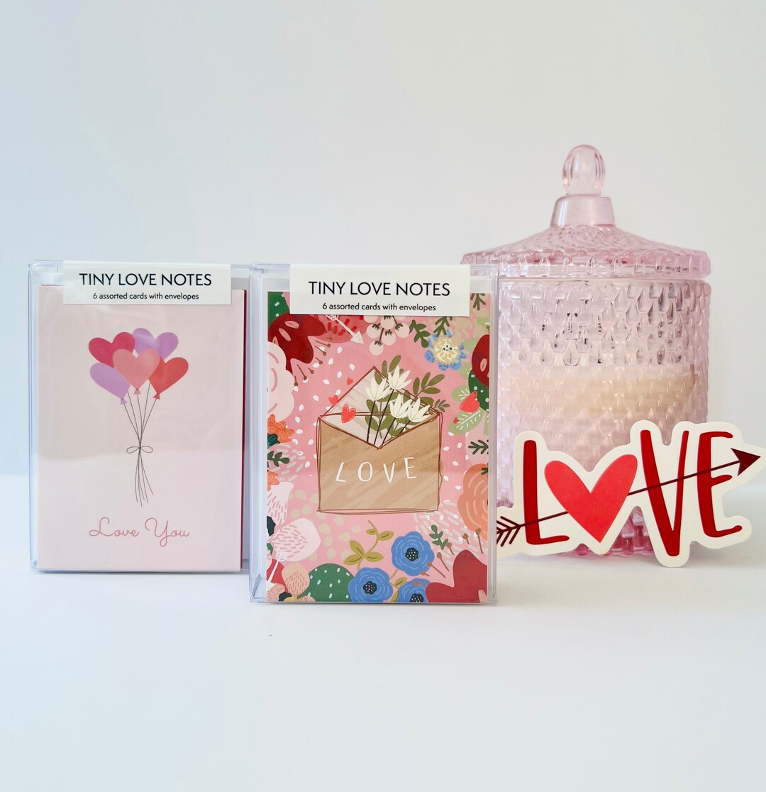Tiny Mini Love Cards - Love Notes - Etsy