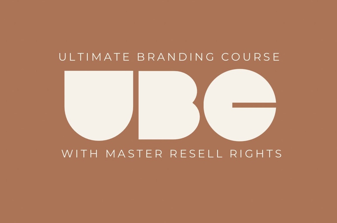 Ultimate Branding Course With Master Resell Rights - Etsy