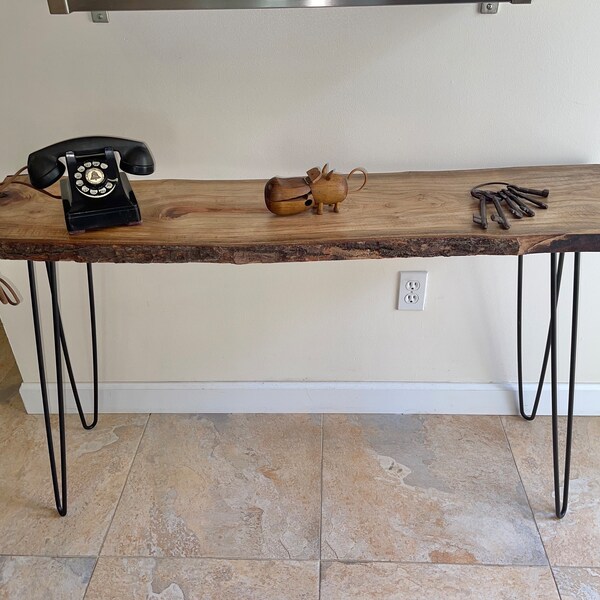 Live Edge Console - Etsy