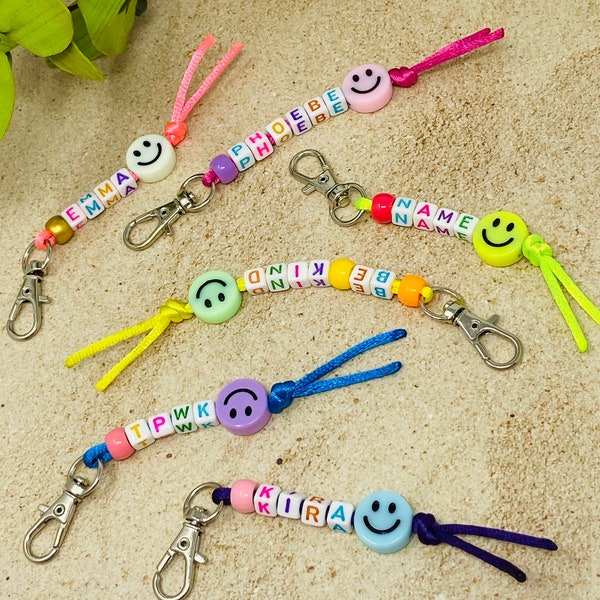 Beaded Keychain - Etsy