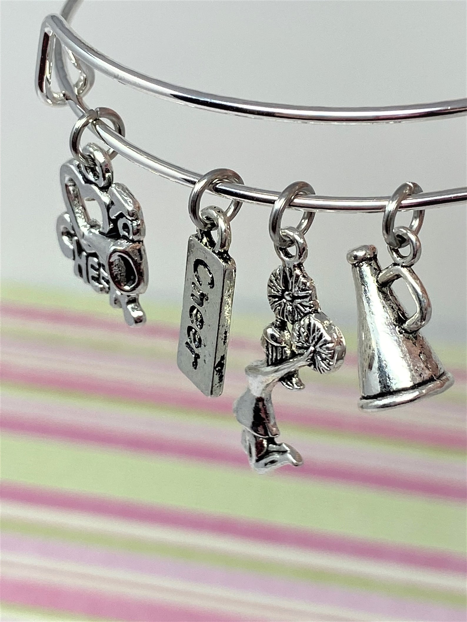 Cheer Bangle Cheerleader Bangles Cheer Team Bracelets Cheer | Etsy