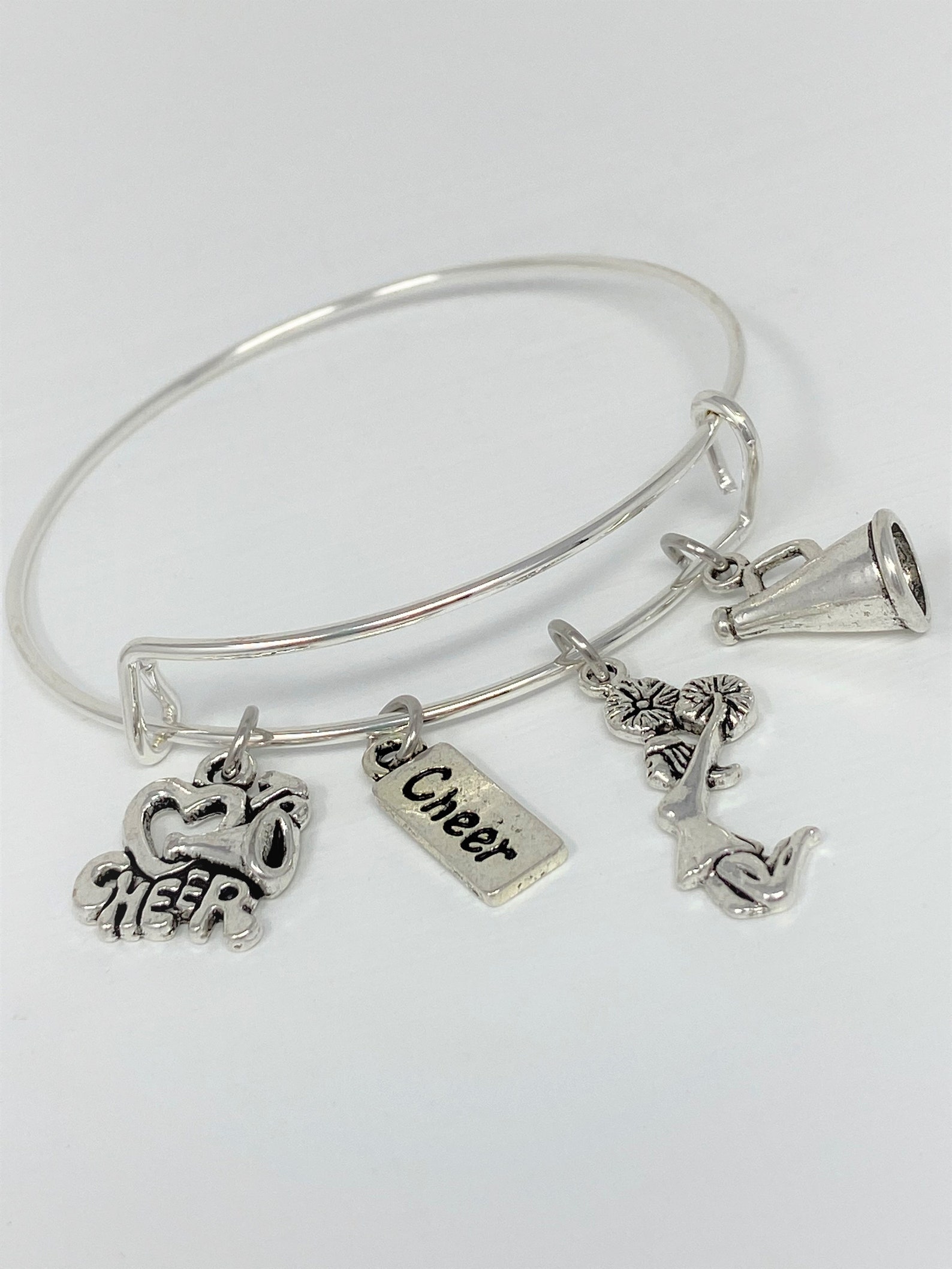 Cheer Bangle Cheerleader Bangles Cheer Team Bracelets Cheer - Etsy