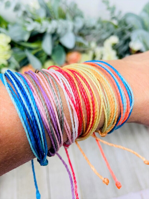 Pura Vida Style Bracelets Friendship Bracelets Layered - Etsy Pura Vida Style Bracelets Friendship Bracelets Layered - Etsy