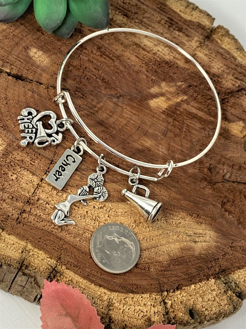 Cheer Bangle Cheerleader Bangles Cheer Team Bracelets Cheer | Etsy