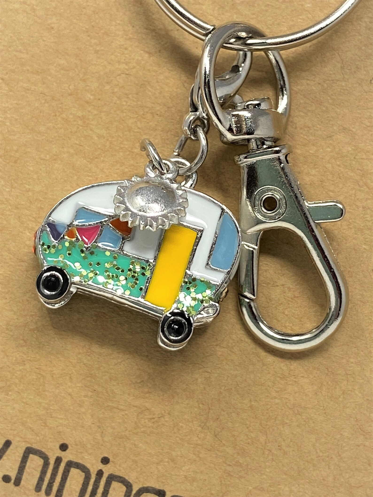 Camper Key Chain Key Chain Gift for Camper Lovers 3D Travel - Etsy