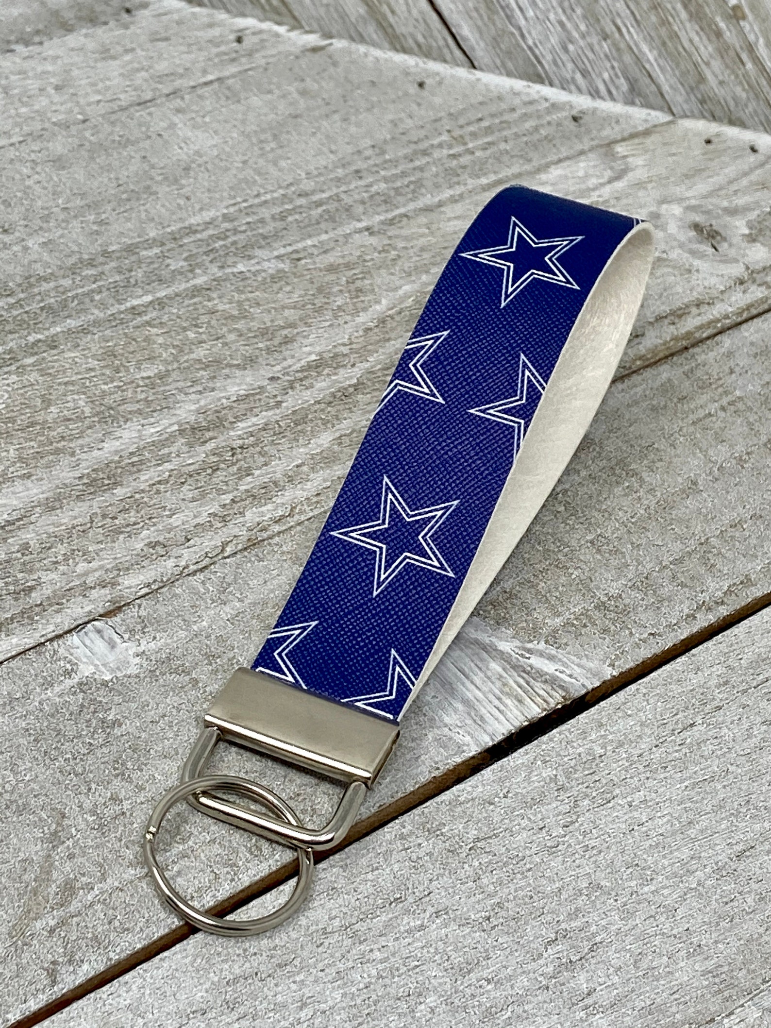 Key Chain Dallas Cowboy Key Chain Game Day Football Key | Etsy