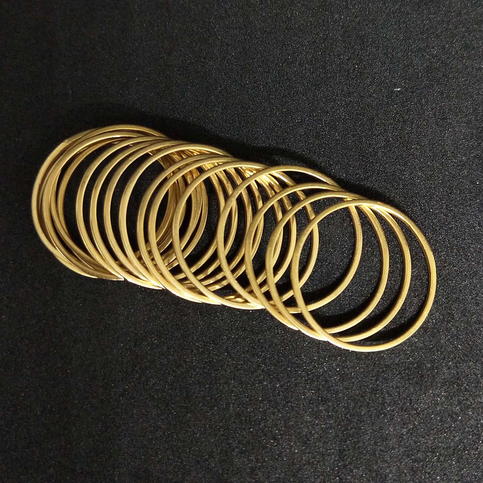 High Quality Stainless Steel Gold Plated Circle Connectors, 20mm 304 ...