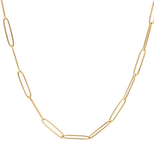 1 Meter 6mm Width Stainless Steel Chevron Link Chain Gold | Etsy