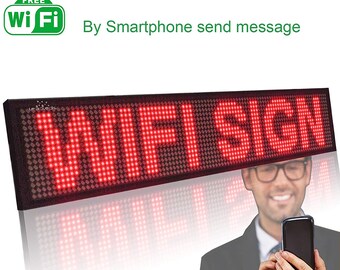 Wireless Led Sign - Etsy
