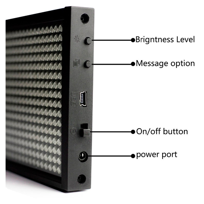 Leadleds 12V Car Advertising Led Sign Wifi Programmable Scrolling ...