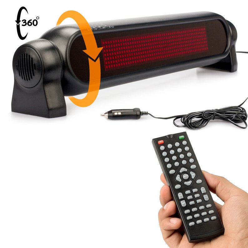 Leadleds 12v LED Car Advertising Signs Programmable LED Panel - Etsy