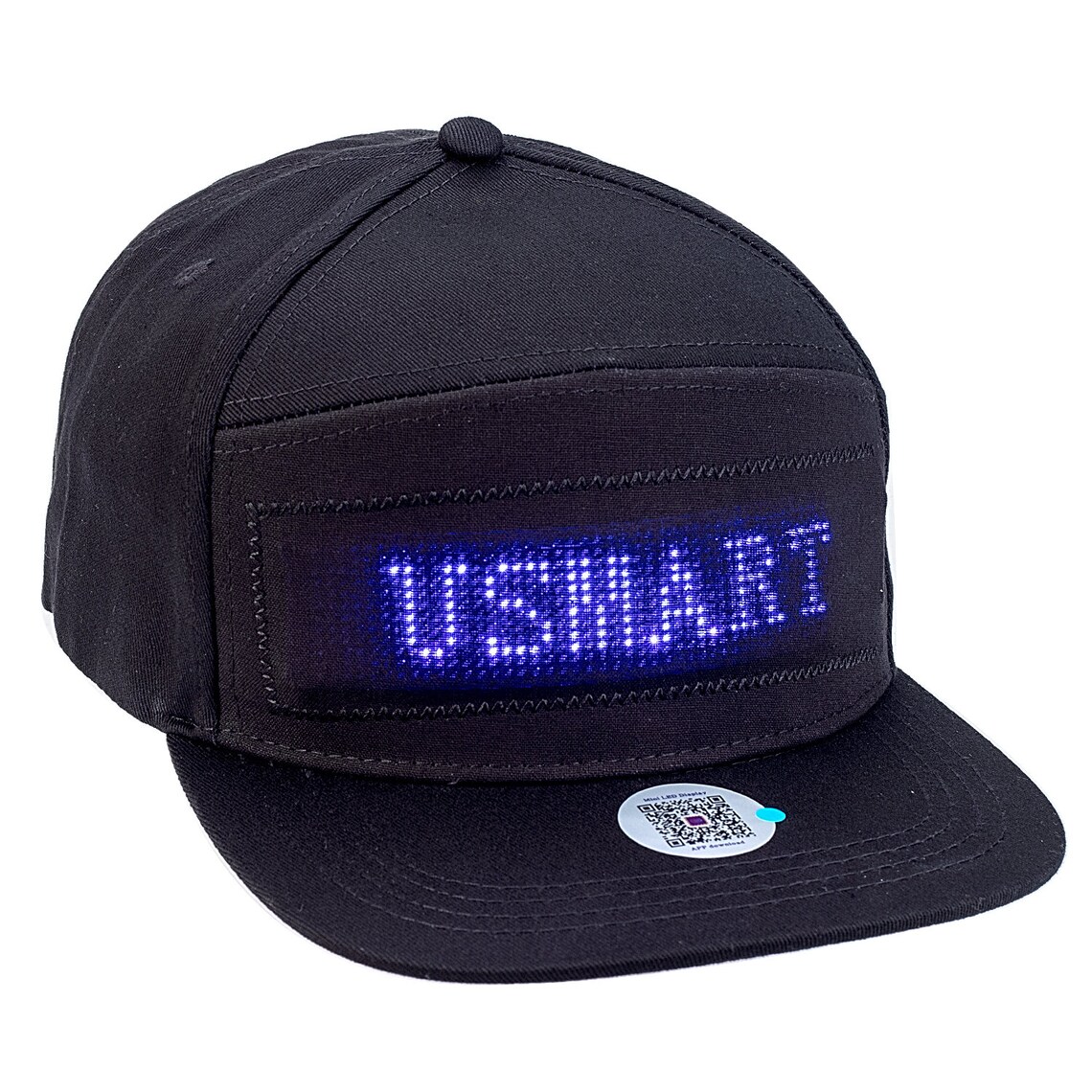 Leadleds Bluetooth Led Hat Light Scrolling Message Rechargeable ...
