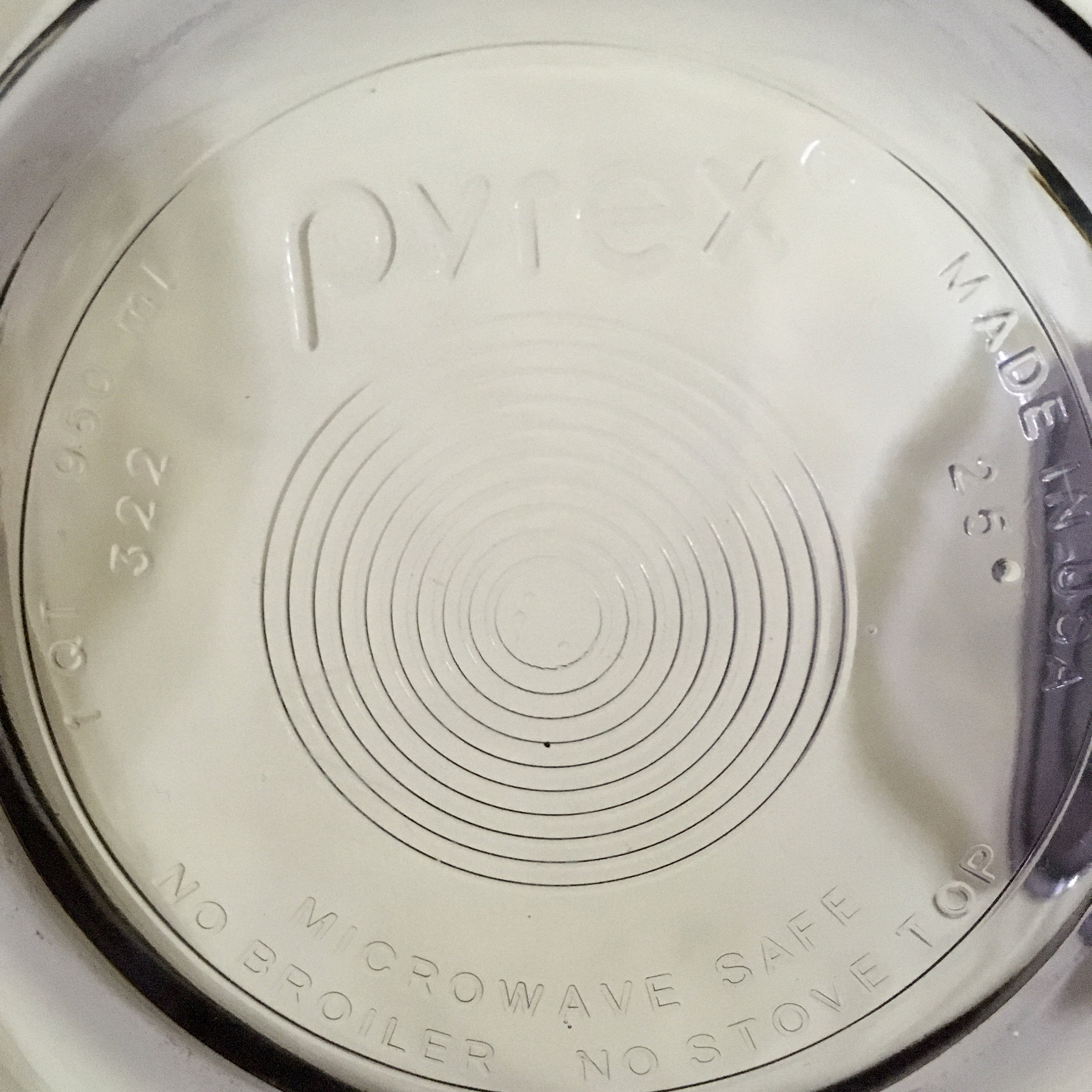 Two Pyrex Purple Mixing Bowls, 1 Quart and 1.5 Quart