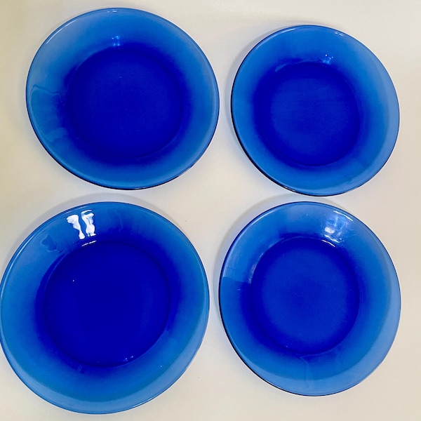 Cobalt Blue Plate - Etsy