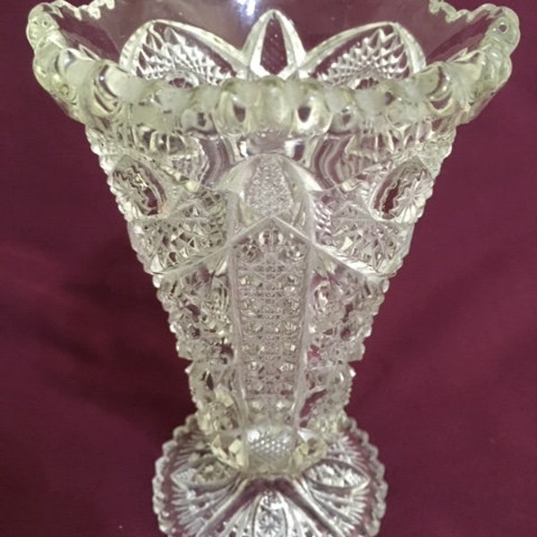 Imperial Glass Vase - Etsy