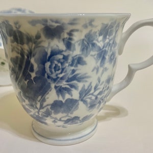 Nikko Blue Tea Roses 10 Piece Set Japan - Etsy