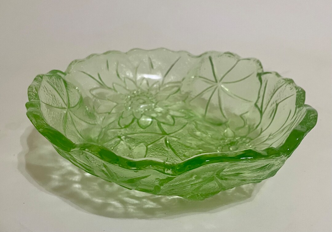 Indiana Glass Lily Pons Bon Bon Pattern 605 Depression Era - Etsy